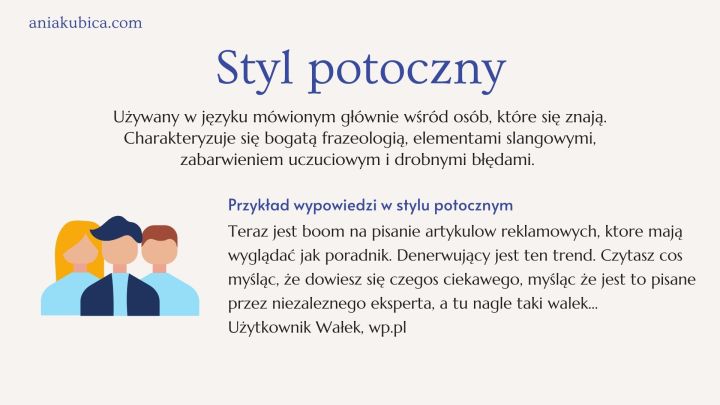 Style funkcjonalne – Język polski